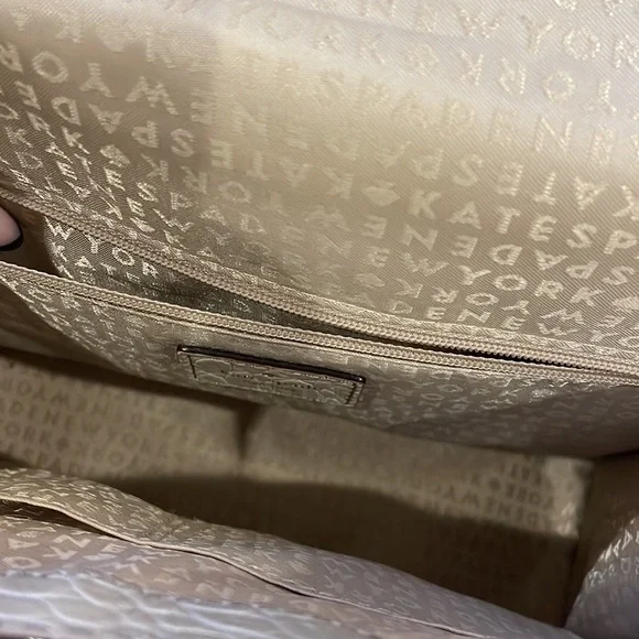 kate spade | Bags | Kate Spade Doris Croc Embossed Ivorywhite Pearl ...